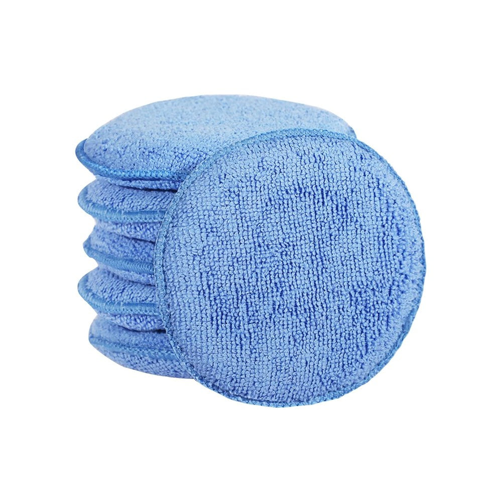 MICROFIBRE APPLICATOR PAD BLUE 150MM X 6PACK – Autosmart New Zealand