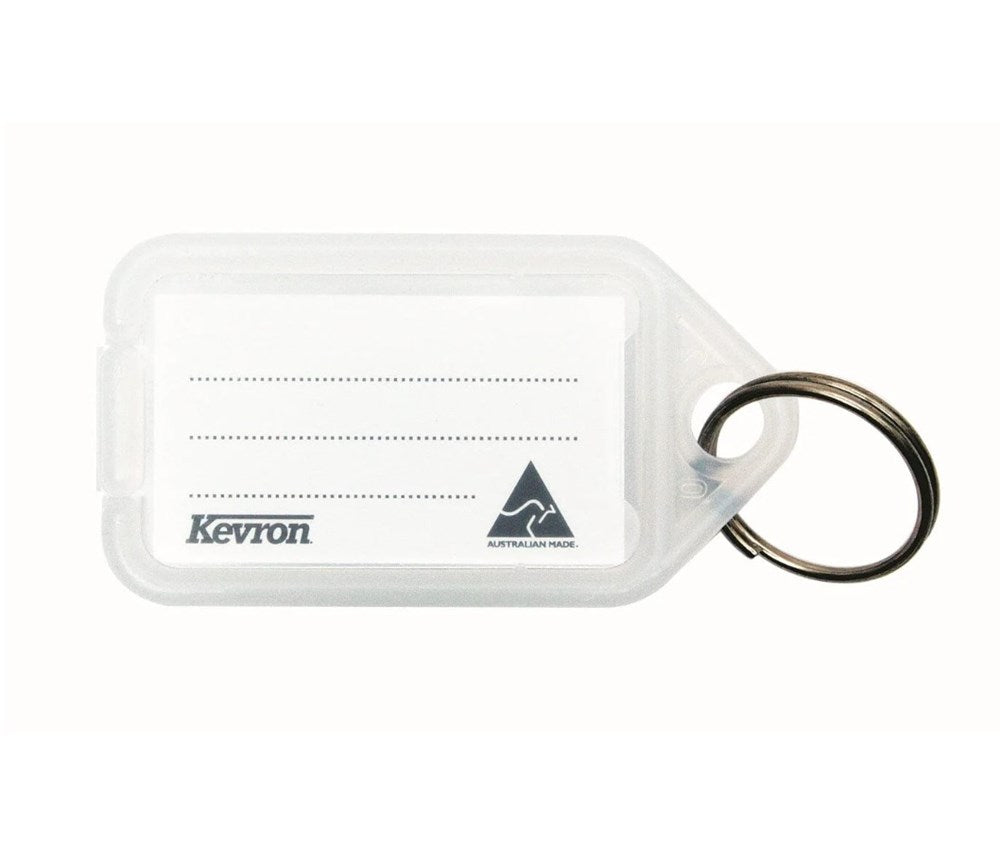 KEVRON KEY TAG CLEAR X 100 – Autosmart New Zealand